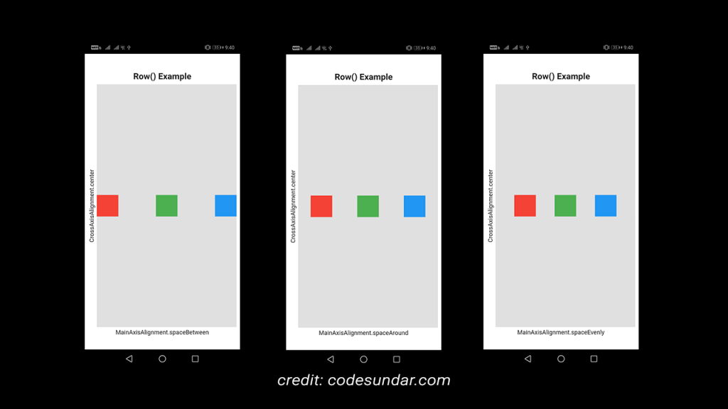 A Complete Flutter Row & Column Tutorial with 12 Examples